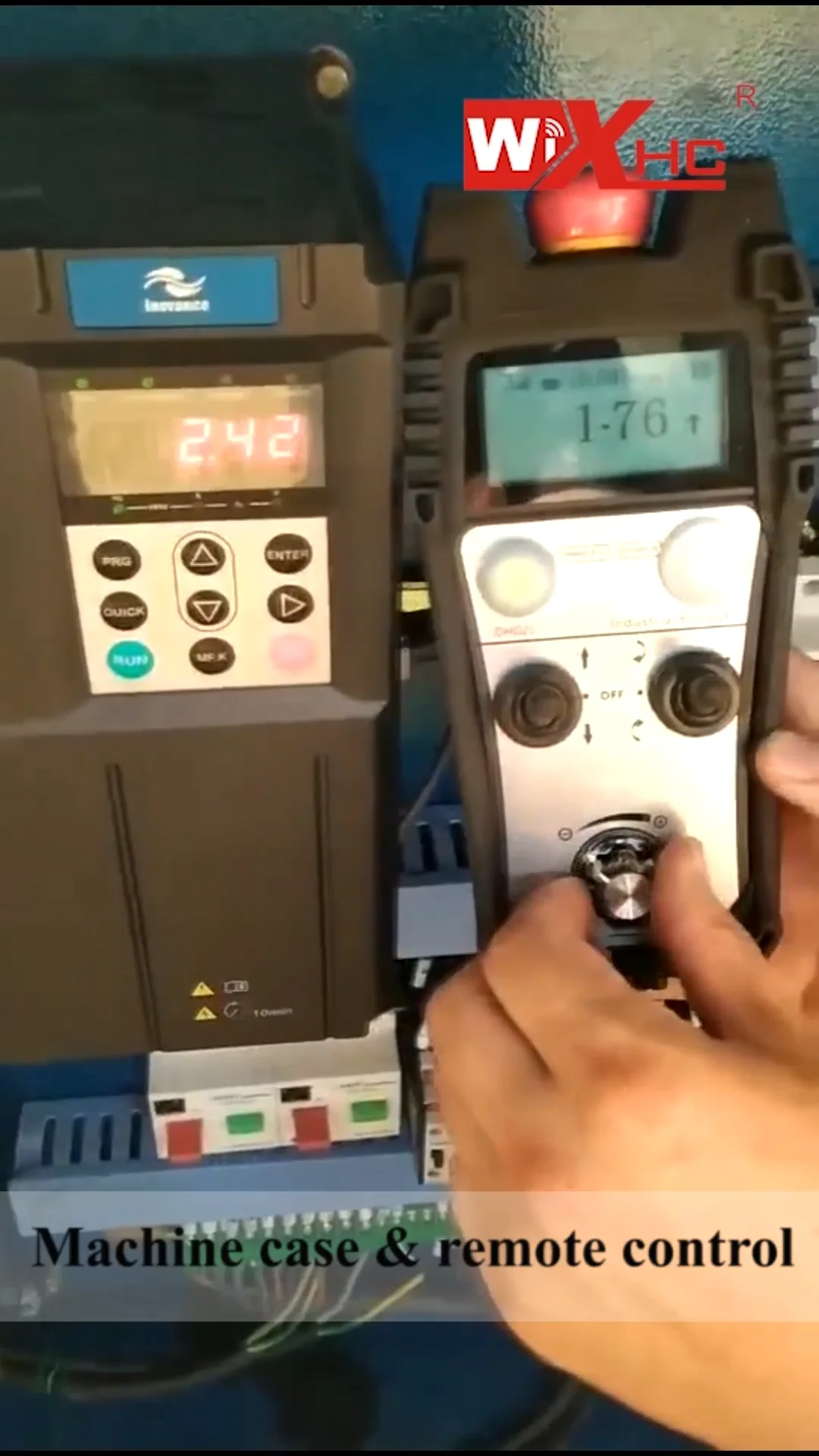 Industrial Wireless Radio Remote Controller Welding Positioner Single ...