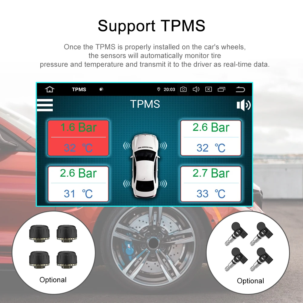 Toyota Land Cruiser GPS Navigation - Android Head Unit