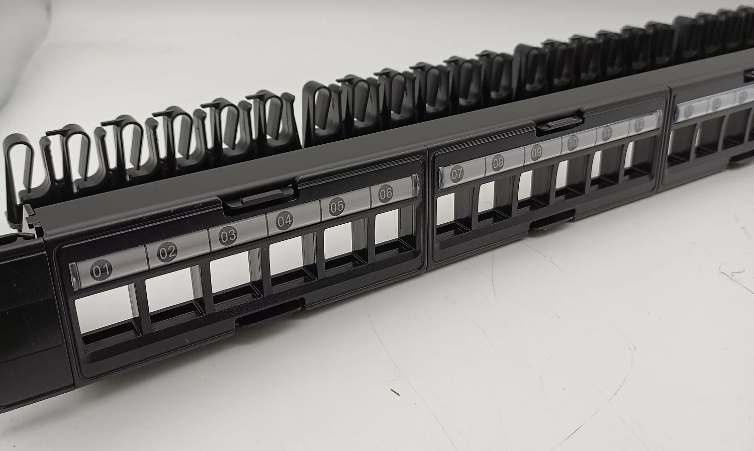 Rj45 Socket Lan Patch Panel 24 Port 19inch 1u Networking Patch Panel ...