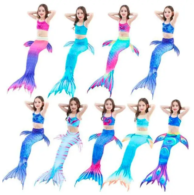 Bikini Swimsuit Cute Mermaid Tail Girl Swimsuit Mermaid Swim Tail Buy Mermaid Swim Tailbikini