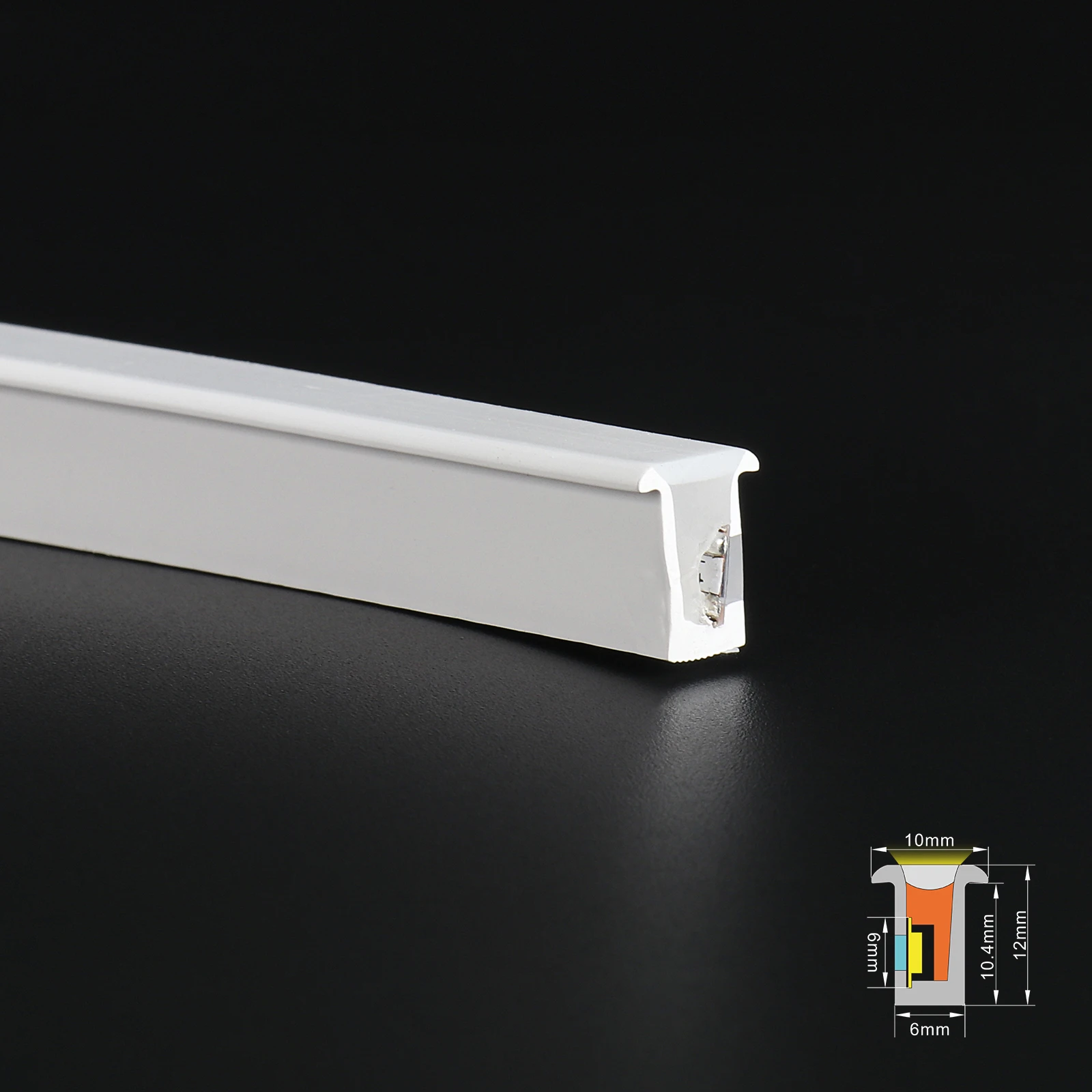 Heat Resistant Waterproof LED Strip Light - Co-Extrusion Silicone