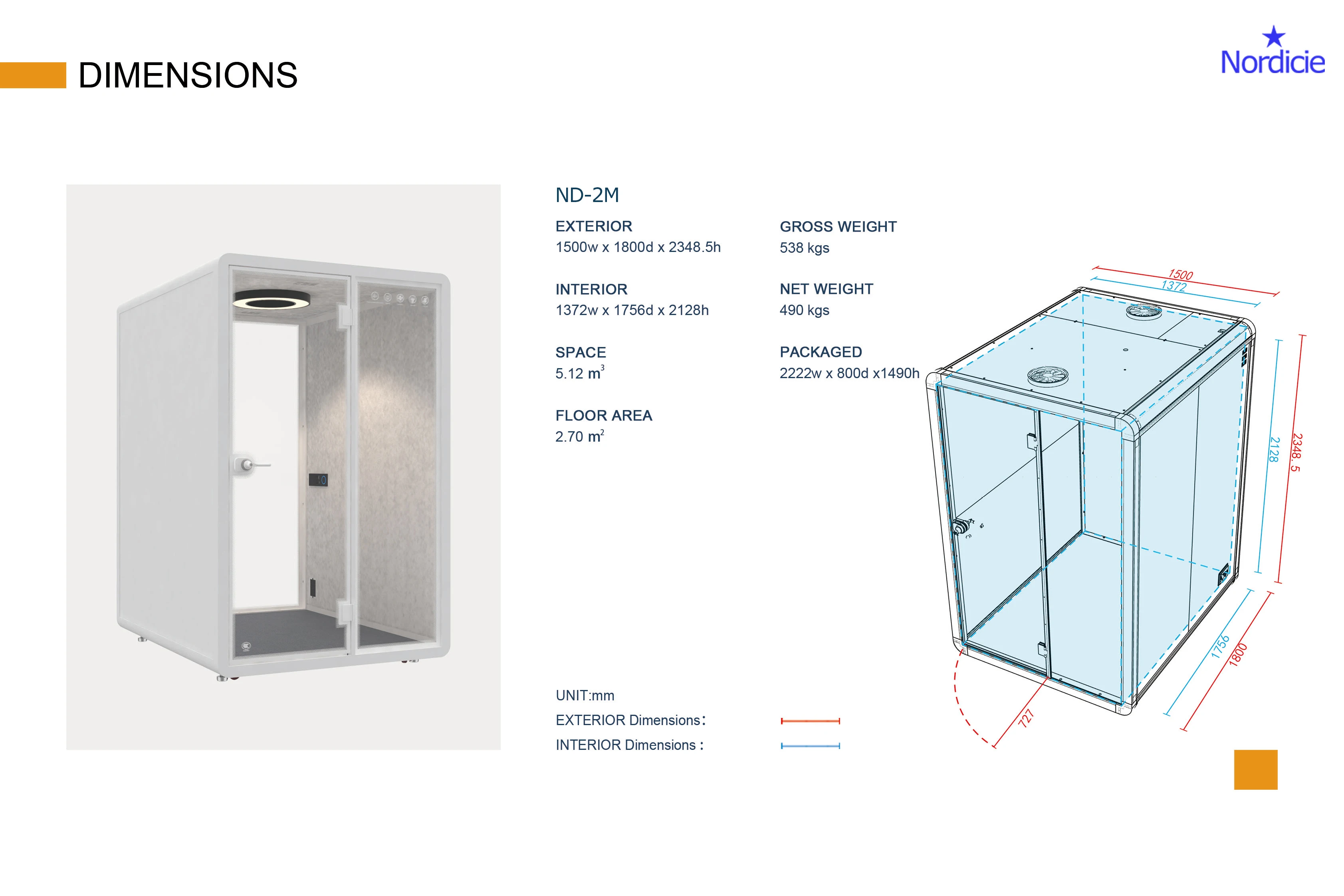 Acoustic Silence Box - Portable Recording Studio Booth