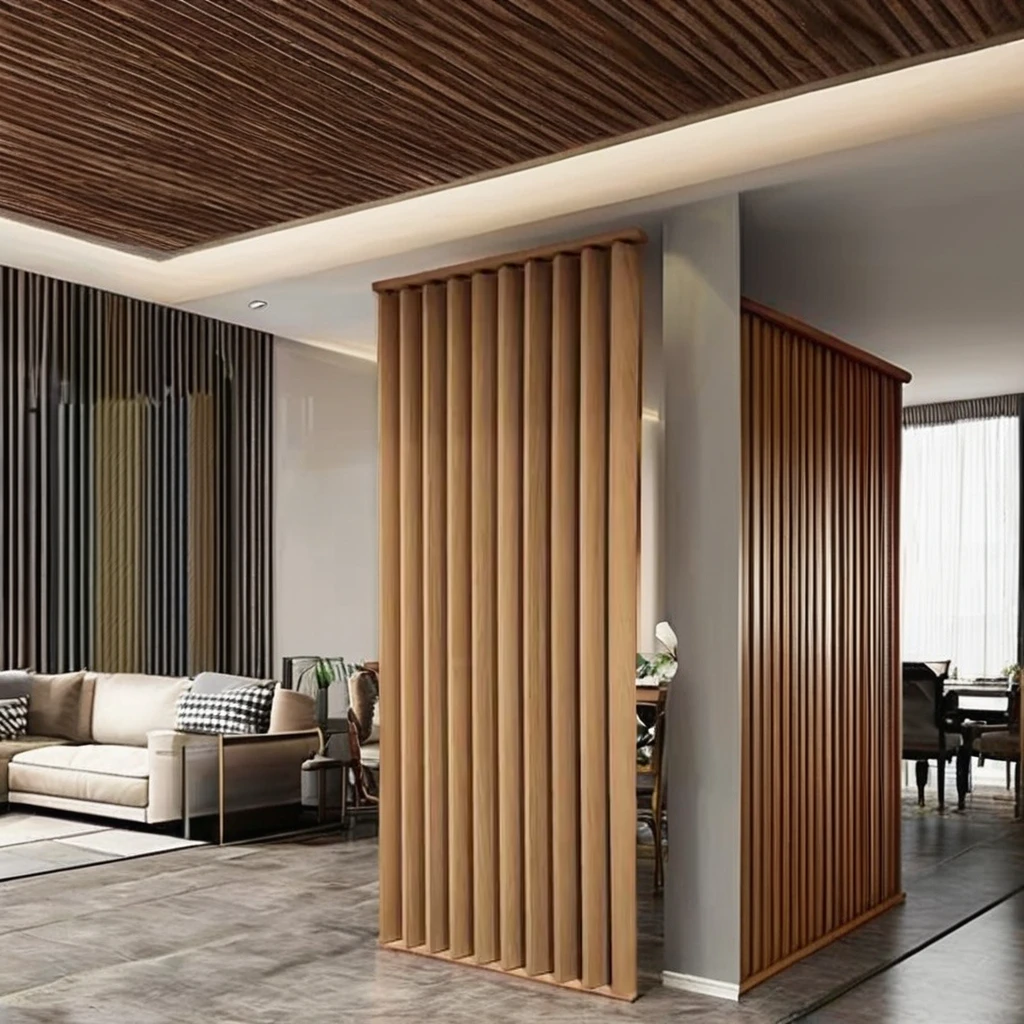 Alibaba.com: Rotatable wood slats, customizable room divider, modern ...