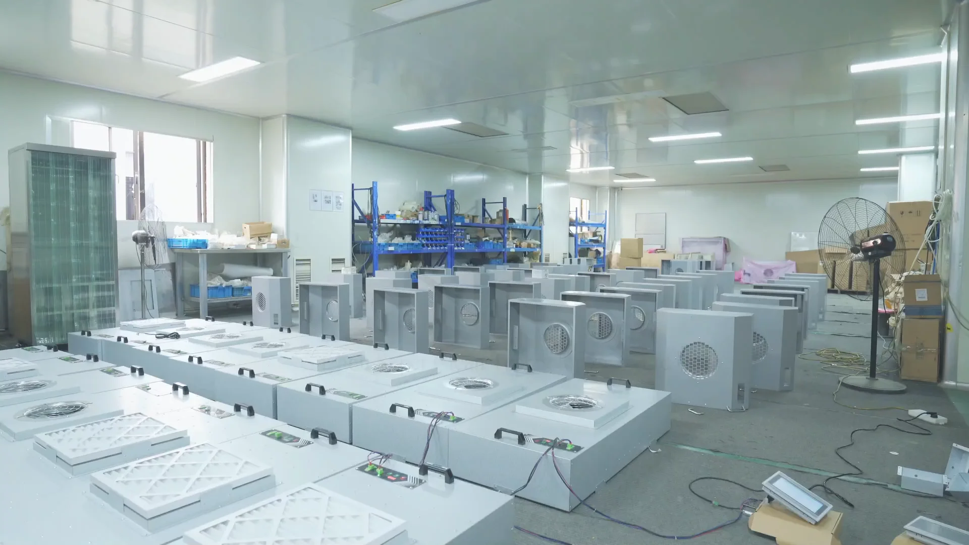 Gmp Modular Clean Room Laminar Flow Ffu Fan Filter Unit - Buy Fan ...