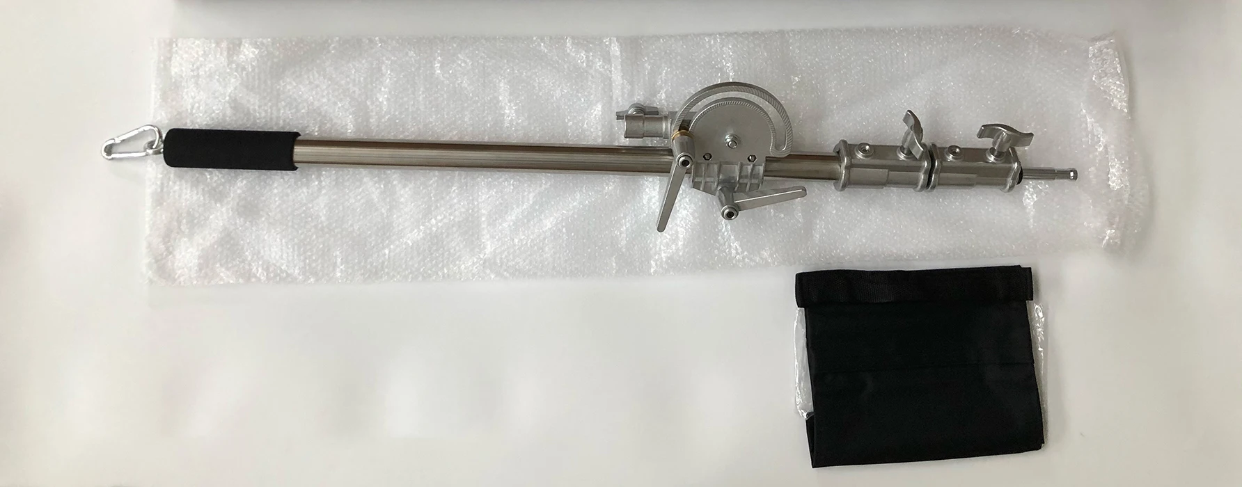 3.3m Heavy Duty Light Stand Magic Leg C Stand Photography Extension Arm ...