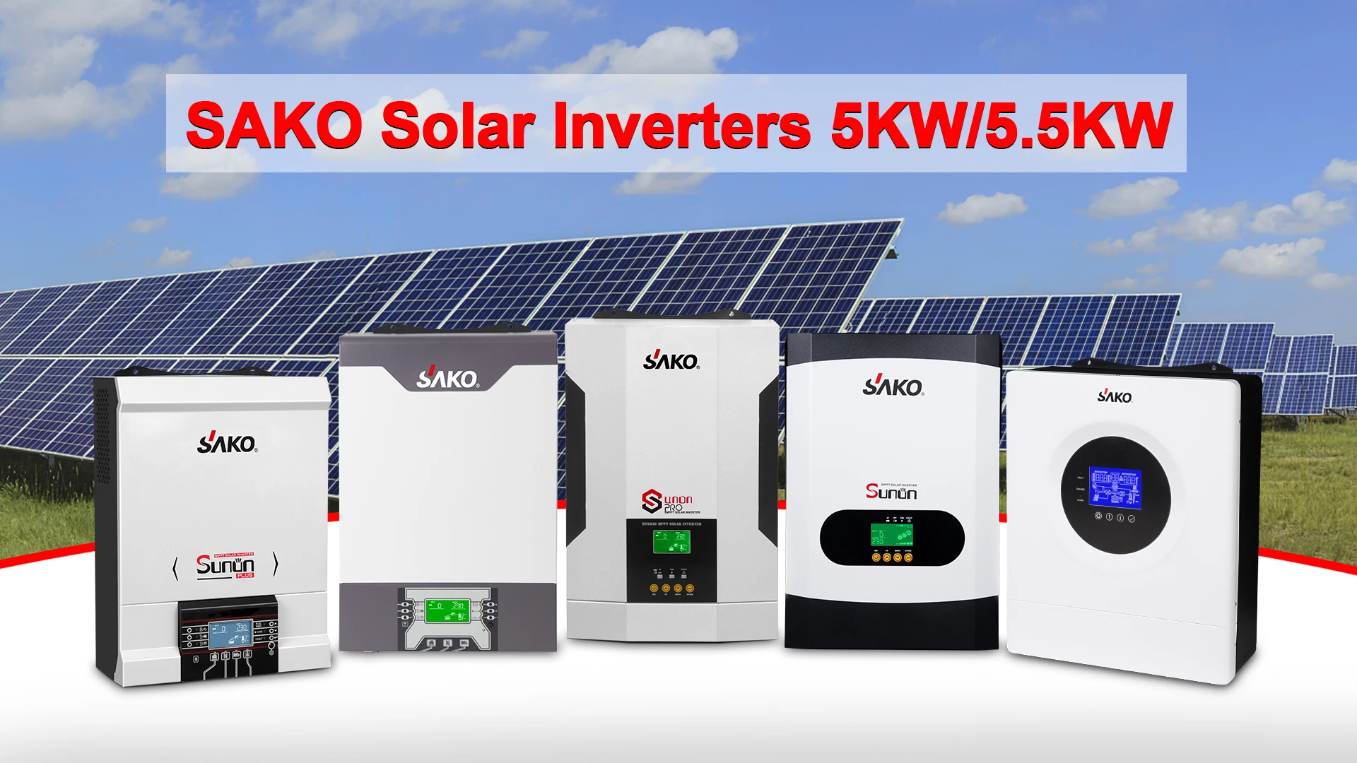 Sako Sunon Pro 5500W off Grid Power Inverter for Solar System