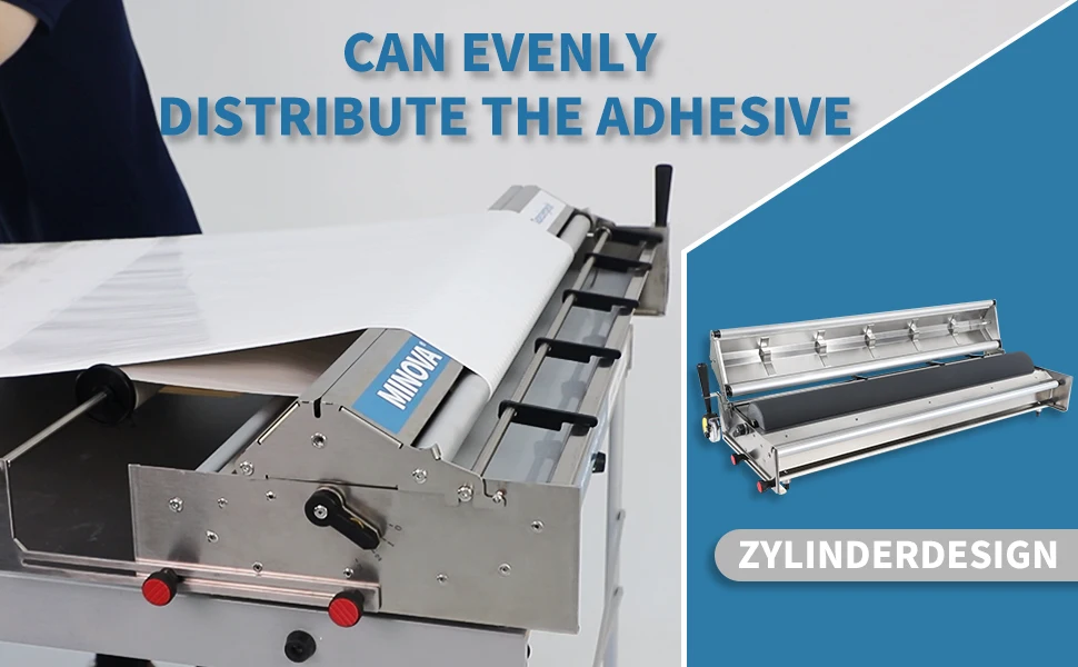 MINOVA Manufacturing Folding Table Glue Machine for Paper Professional ...