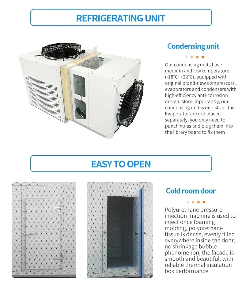 Kolice Containerized Mobile Power Cold Storage Room Automatic Portable ...