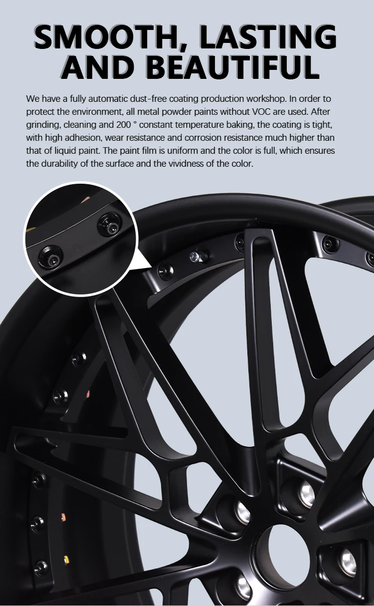 Pengzhen Custom Forged Deep Dish Wheels 20 Inch 5x120 Black And Orange ...