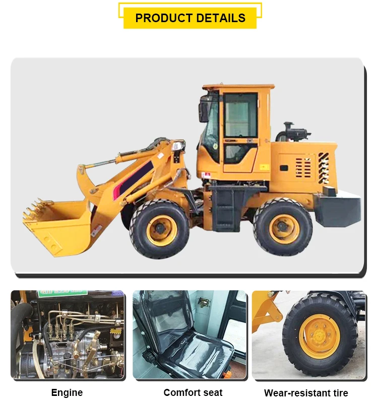 25.heavy Construction Equipment 2 Ton Mini Wheel Underground Loader ...