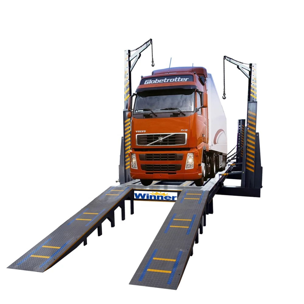 Truck Body Frame Puller/ heavy duty truck frame machine/ Large truck ...