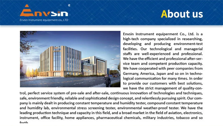 EC4060 New Model Customized Temperature Humidity chamber