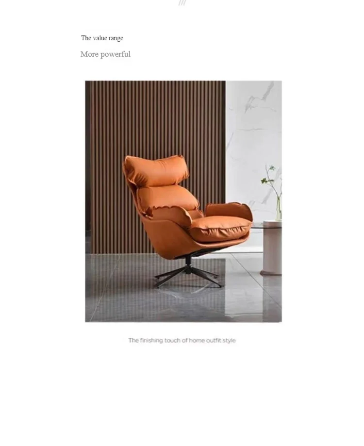 Modern Luxury Rotating Single Sofa Chair Lounge Chair Lazy Recliner ...