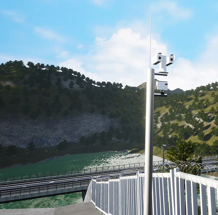 2024 Ultra High Definition Directional Millimeter Wave Radar Camera All ...