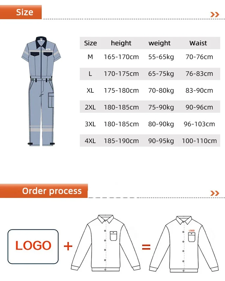 Reflective Men's Uniforms - Safety & Waterproof Workwear