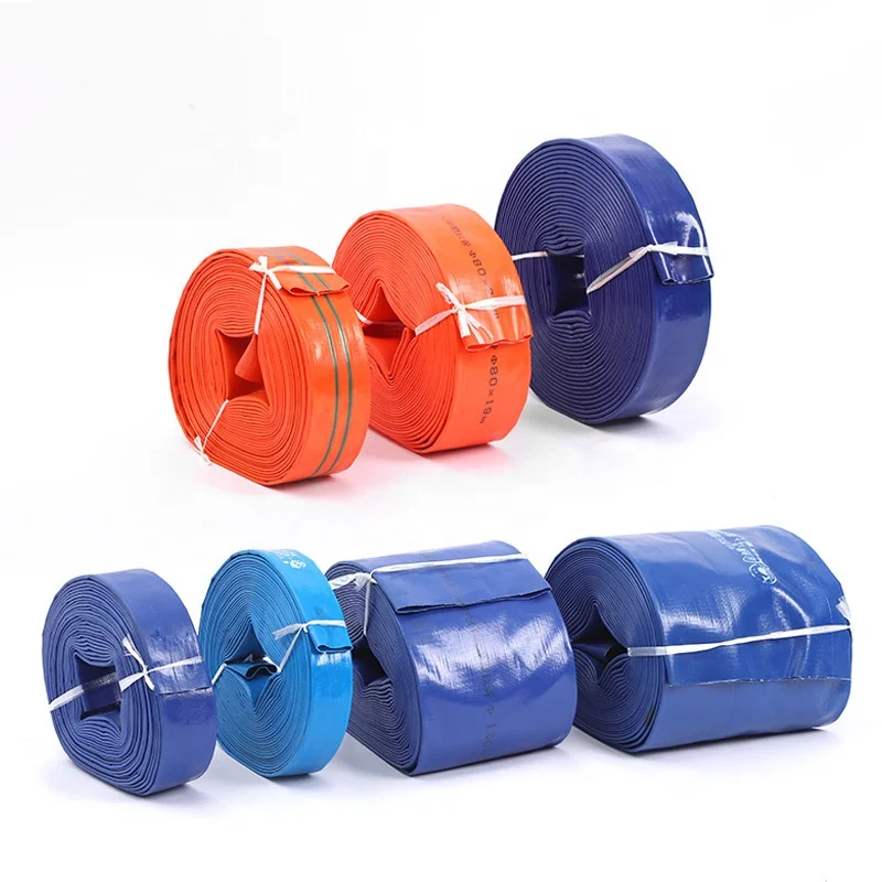 Colorful Water Discharge Pipes Agricultural Flexible High Quality PVC ...