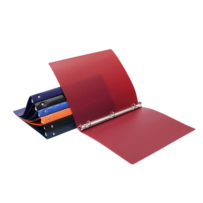 Office School Stationary A4 Plastic PP File 3 O Ring Ring Binder ...