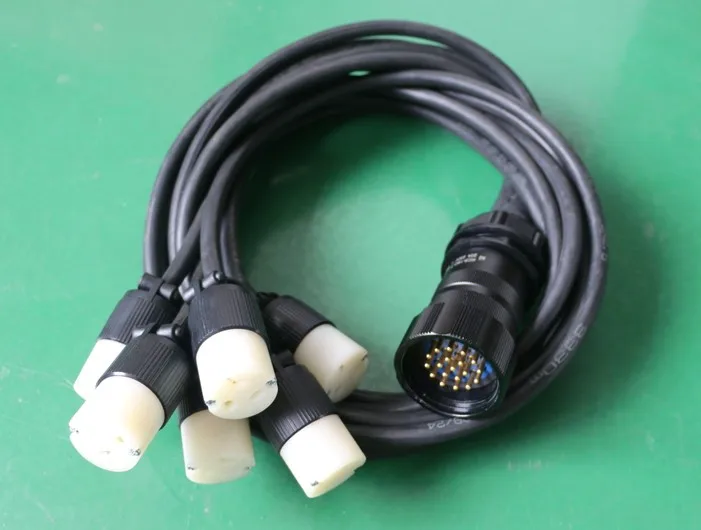 Split Cable Socapex 19 Pin Male to Powercon True1 Extension