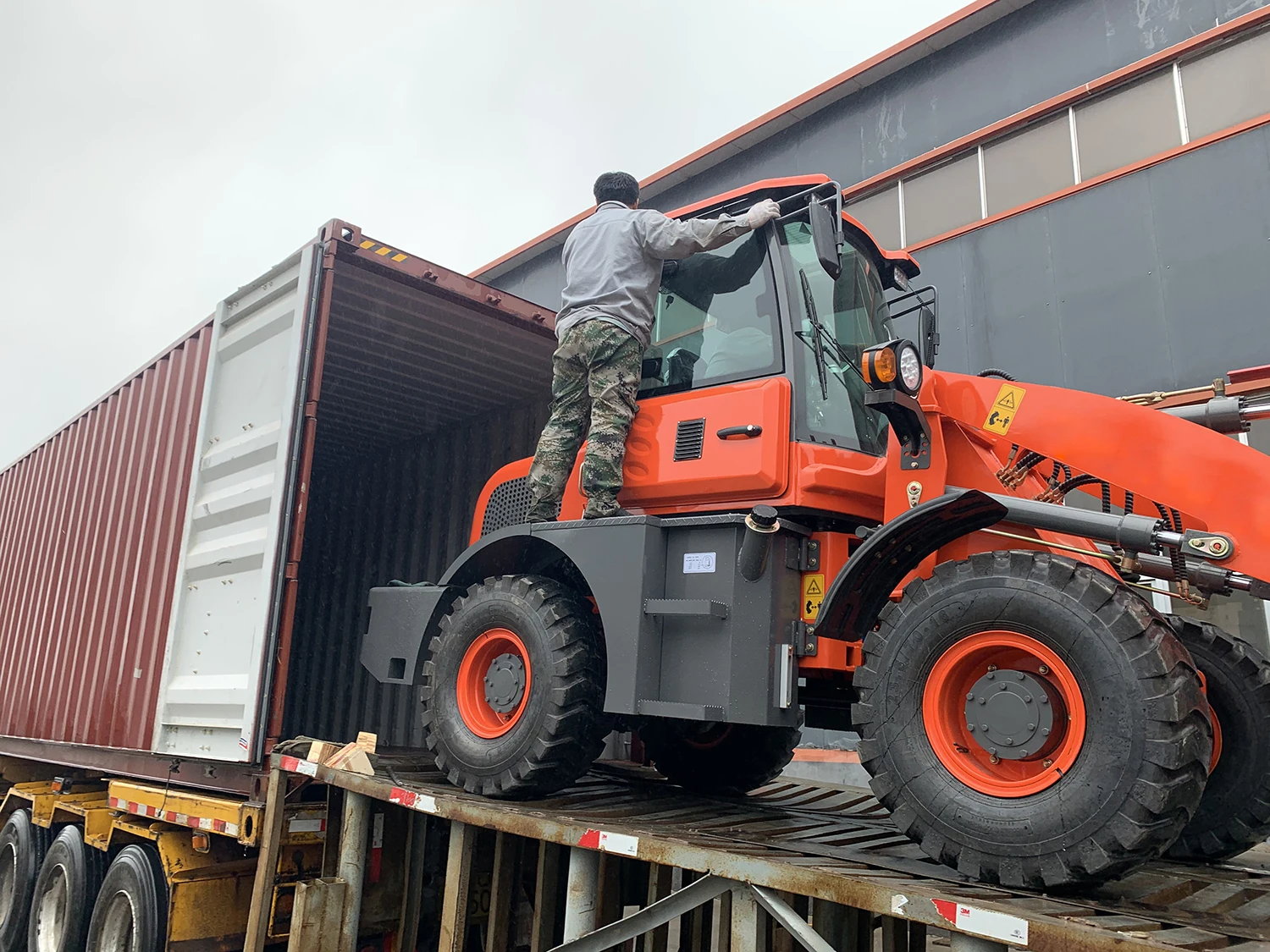 Tl1500 Front End Loader Tuv/ce Certified Compact 1500kg Farm Machinery ...