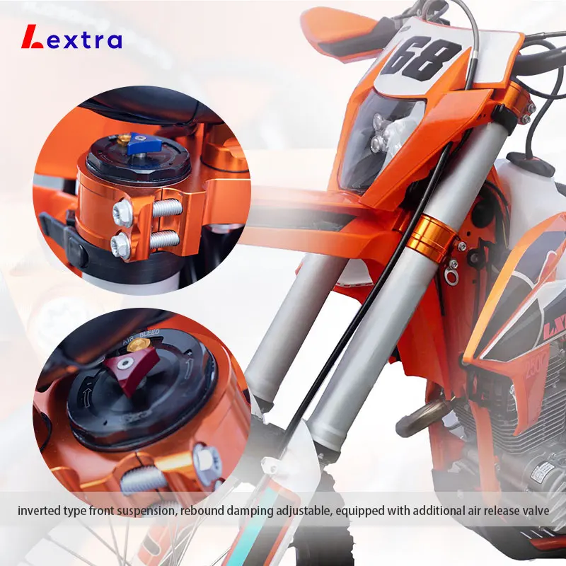 Lextra 250cc Cb250-f Adults Brushless Kick And Electric Gas / Diesel ...