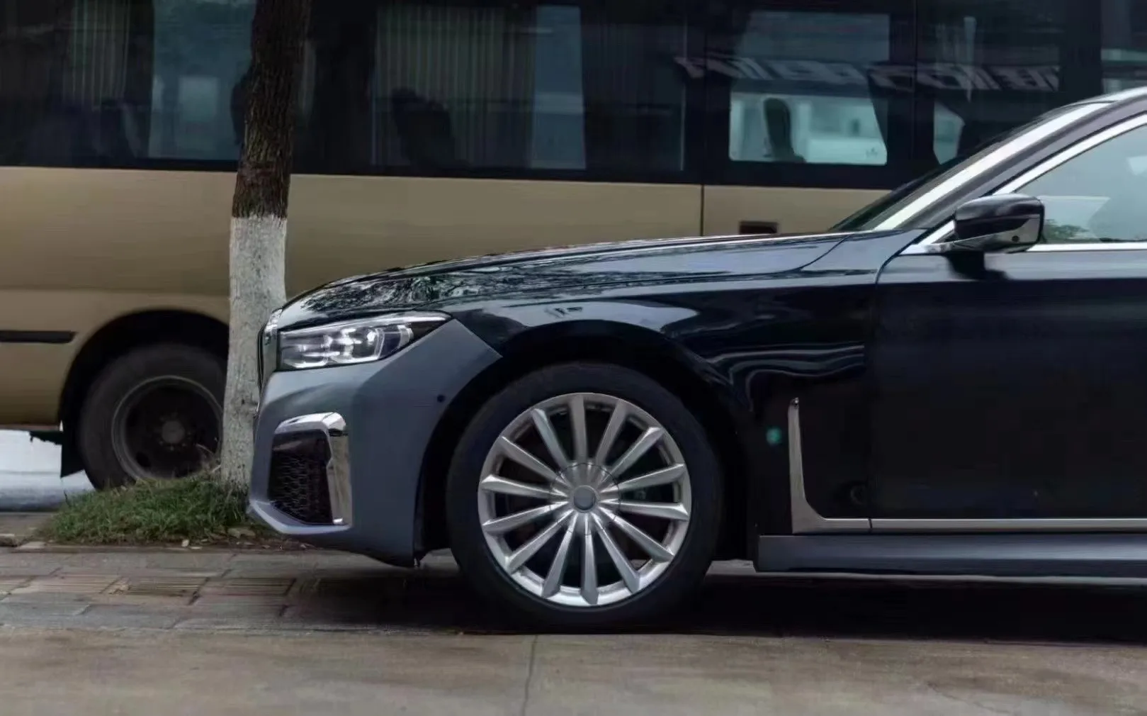 Bodykit For Bmw 7 Series 16-18 G11/g12 To 21 G11 Lci M760 Bodykit G12 Lci Laser Headlamp Full ...