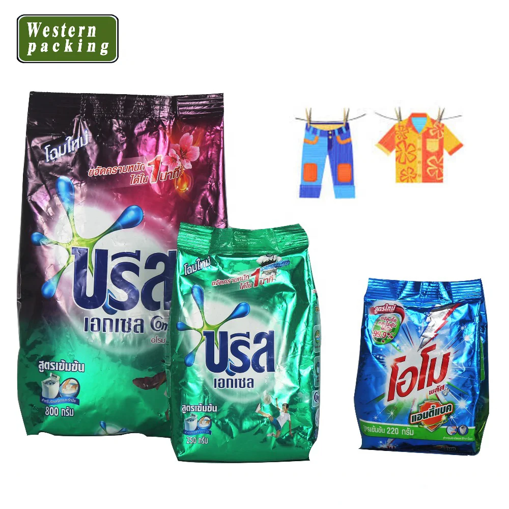 Printed Washing Powder Packaging Bag/laundry Detergent Packaging ...