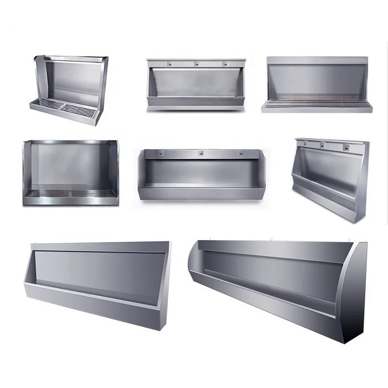Custom Made Stainless Steel Slab Urinals Heavy Duty Stainless Steel ...