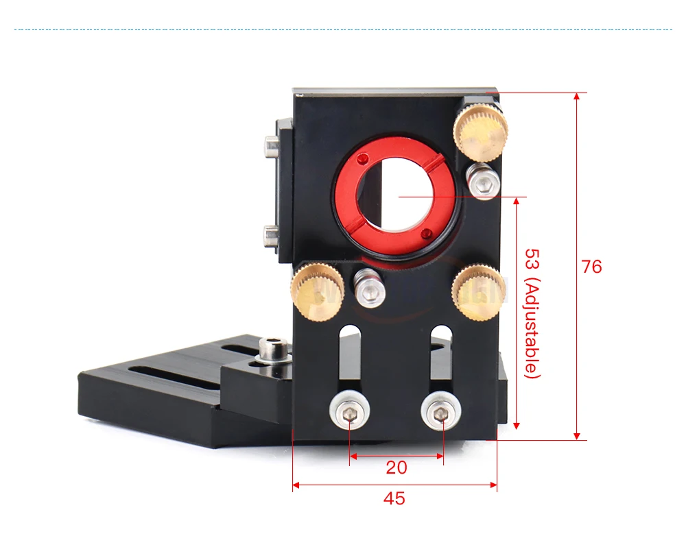 Wavetopsign CO2 Laser Head Focus Lens 20mm - Durable & Efficient