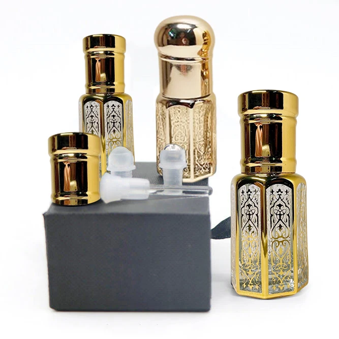 Custom Luxury Empty Essential Oil Tola Attar Bottles Boxes