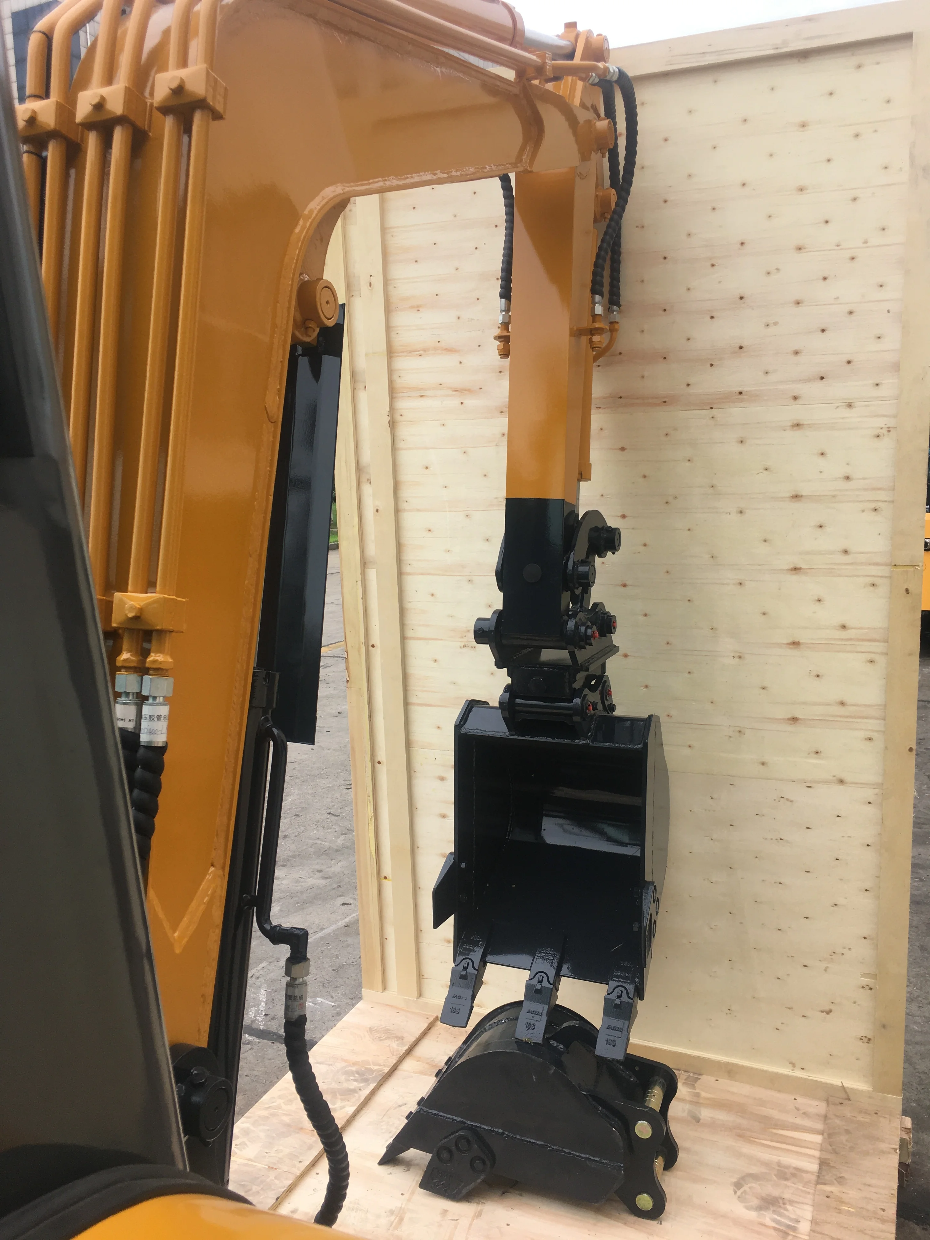 Excavator Hydraulic Rotating Grab Sorting Grapple| Alibaba.com
