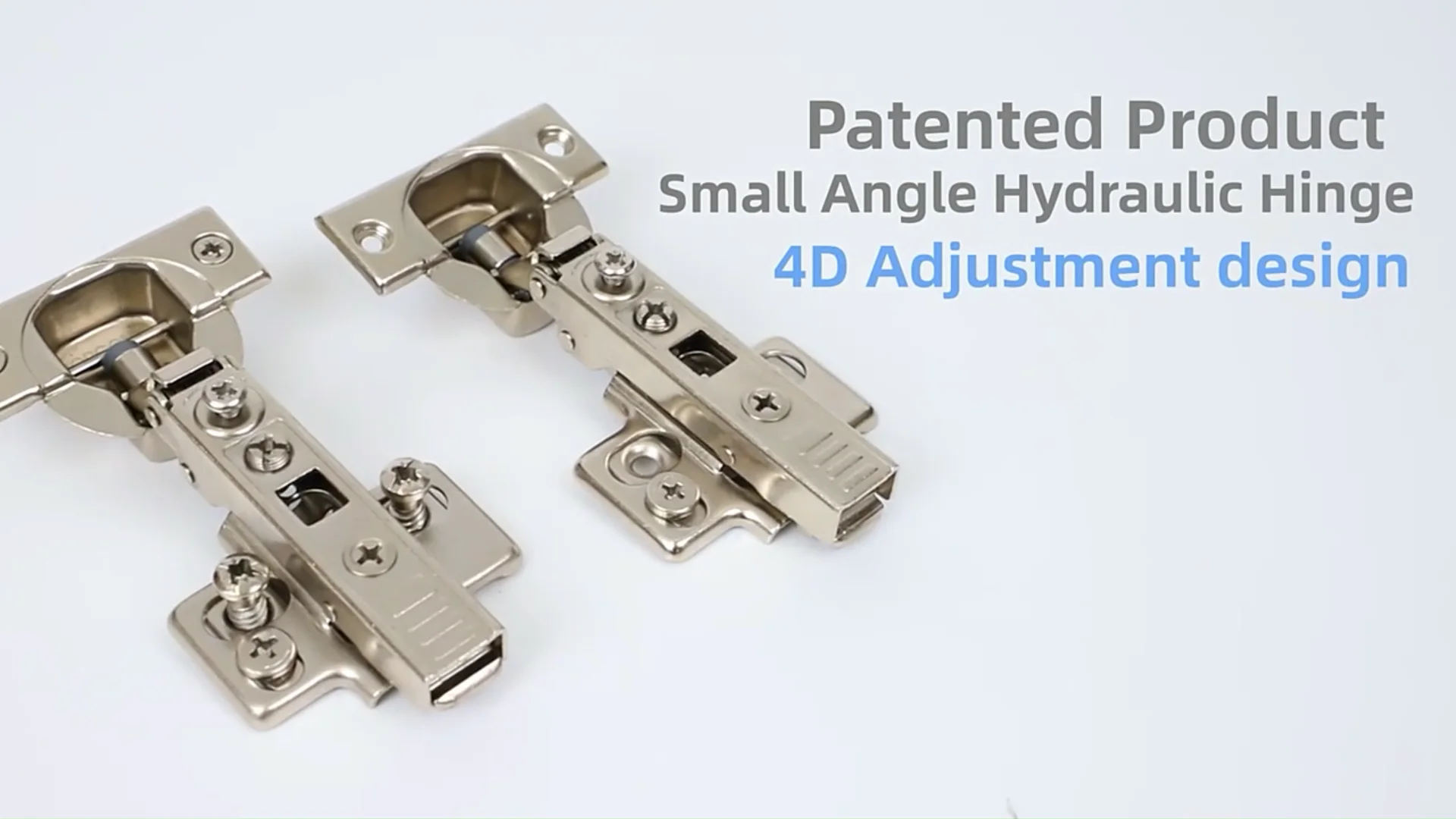 Topcent 4d Hidden Kitchen Cabinet Door Soft Close Hydraulic Concealed ...