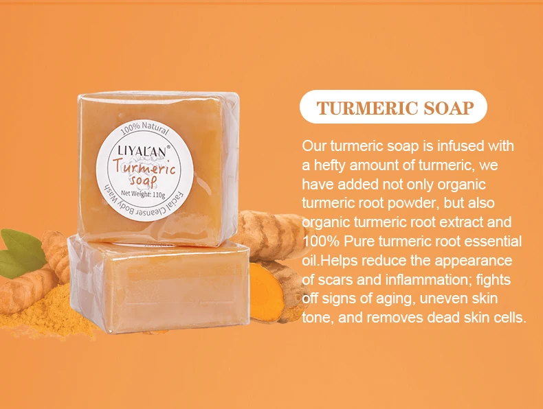 Tumeric Facial Anti Acne Brightening Private Label Skincare Lightening ...