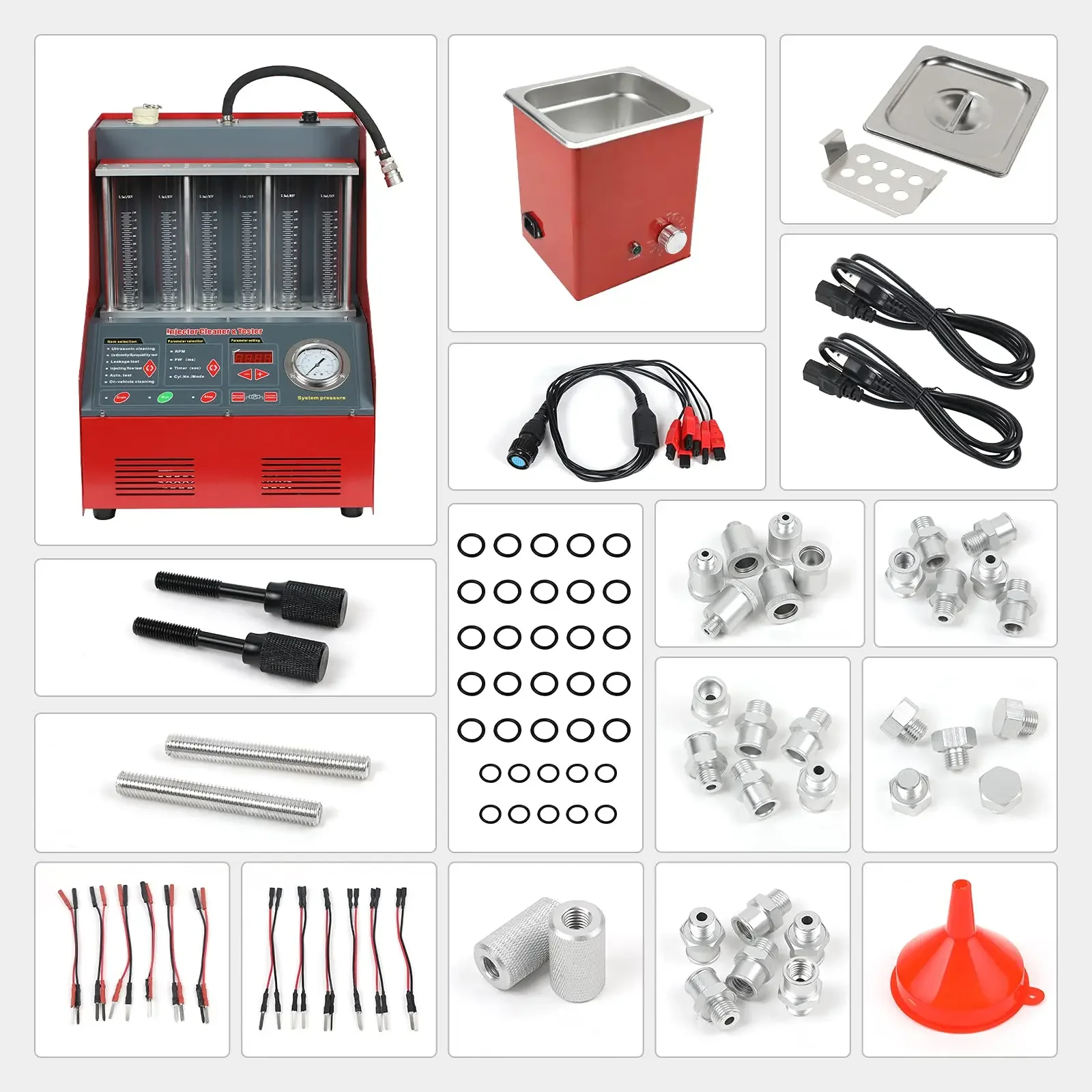 LAUNCH Electronic Injector Cleaner Tester CNC 602A Auto Equipment
