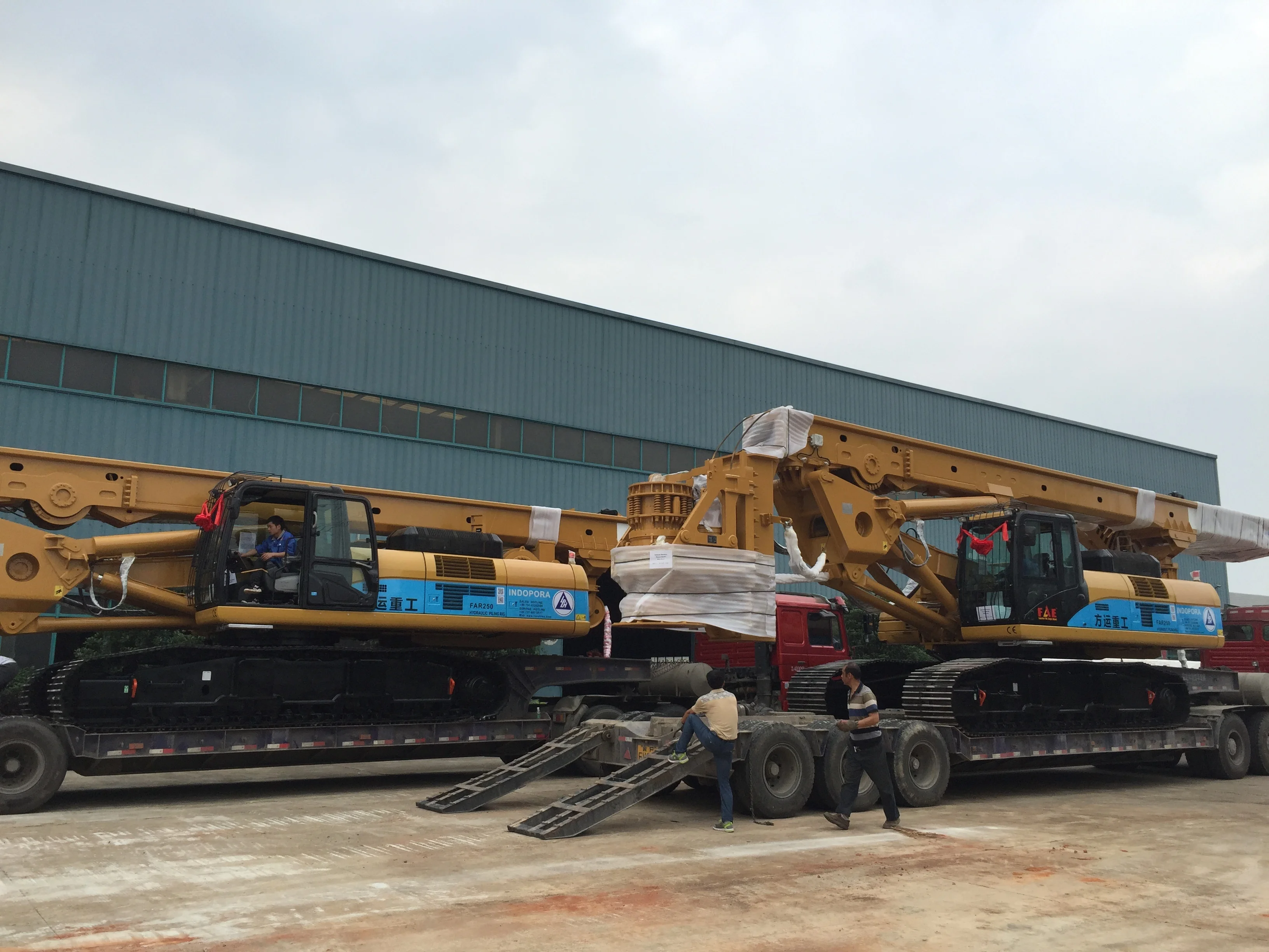 Far250 Soilmec Bauer Concrete Pile Machine For Piling Rig Cfa Bore Pile ...