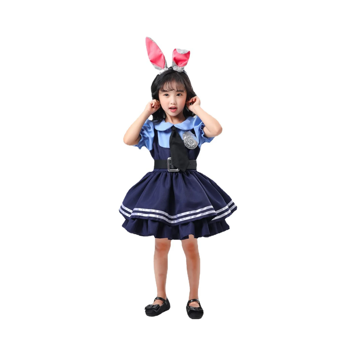 Cartoon Movie Character Judy Rabbit Sheriff Costume For Adults Tv ...