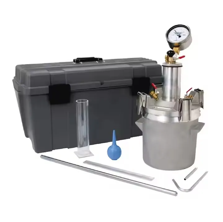 Manual Concrete Air Content Meter Tester ACI Air Test Equipment 1-Year ...