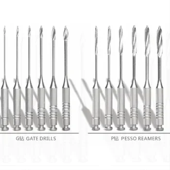 Dental 32mm Gates Glidden Endodontic Files Peeso Reamers Drill Burs ...