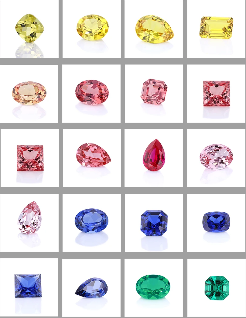 Shop Our Hydrothermal Method Lab Grown Gemstones Emerald Cut