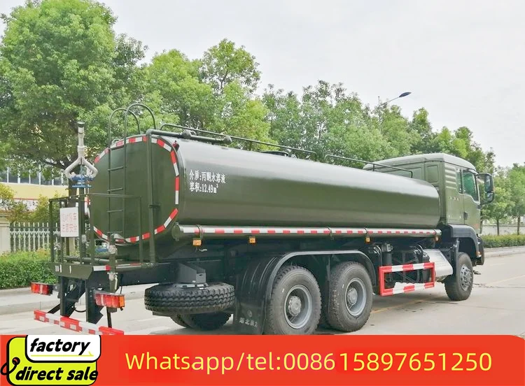 Large Water Tank Truck For Water Transportation Water Carrier Boozer ...