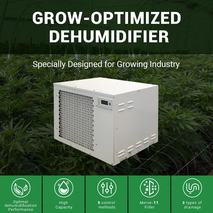 Preair Newest Commerical 330 Pints Indoor Grow Room Ceiling Duct ...