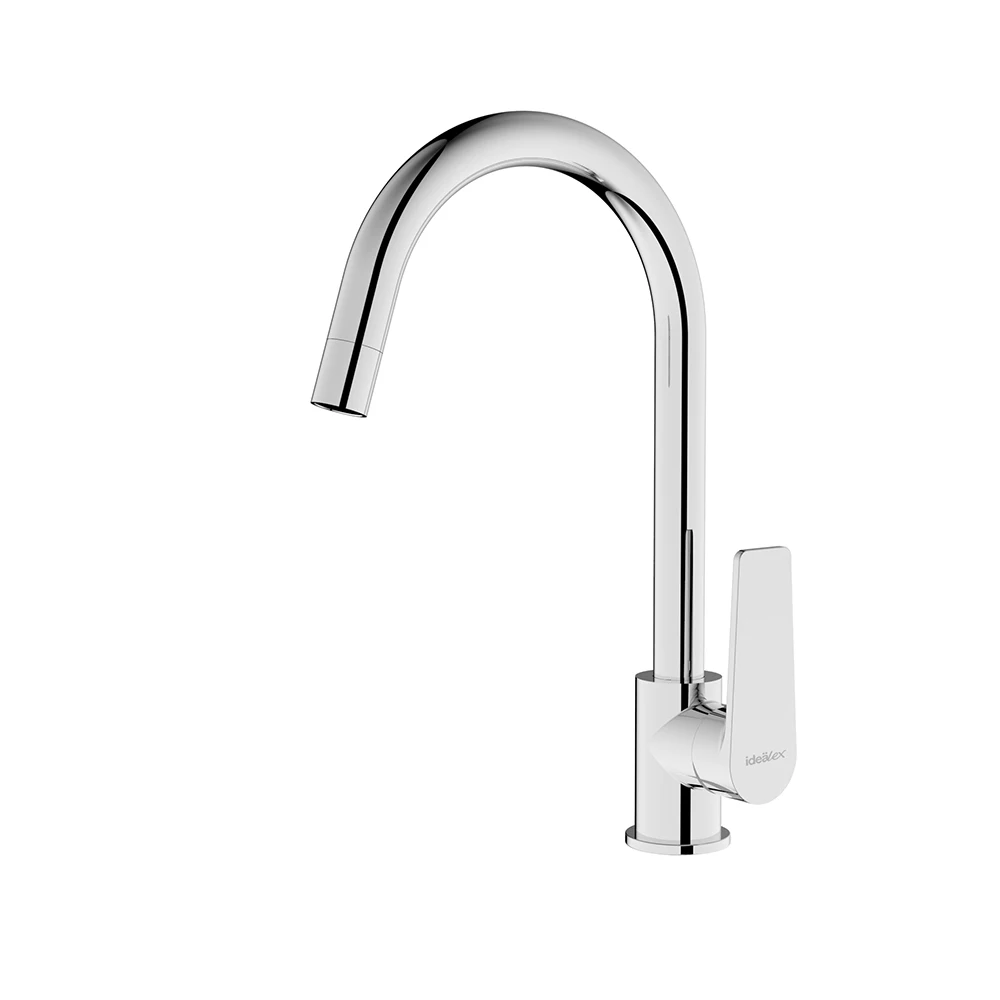 Household Zinc Alloy Handle Brass Body Taps Kitchen Sink Faucet - Buy ...
