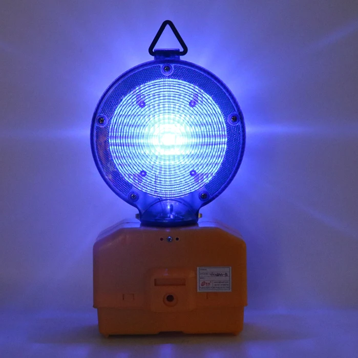 Blue Battery Type Led Traffic Hazard Warning Lamp - Buy Led Warning ...