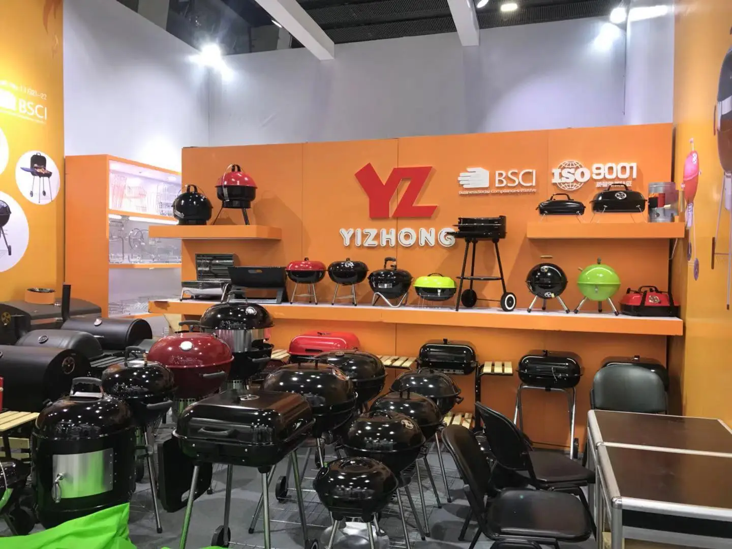 Iron Barbecue Arch Window Grill Design for Outdoor Party Cooking