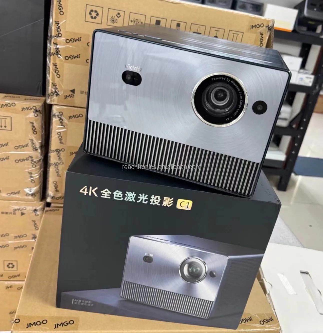 Vidda C1 4K Laser Projector for Home Cinema & Business