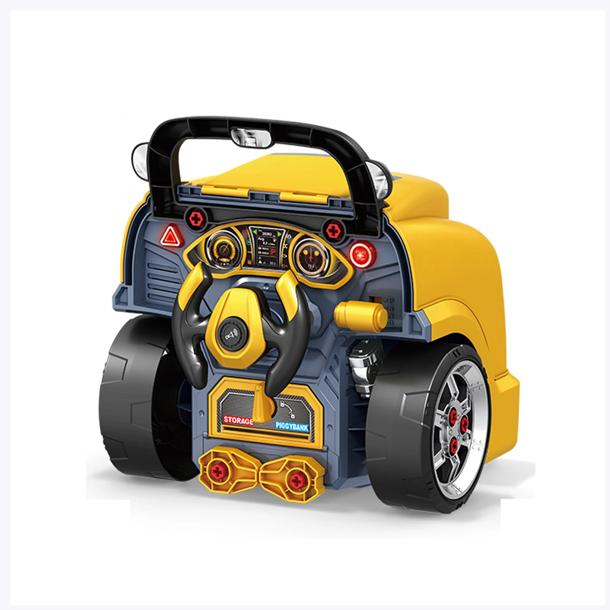 Educational Toy Car (school Bus) For Car Assembly Repair And Driving ...