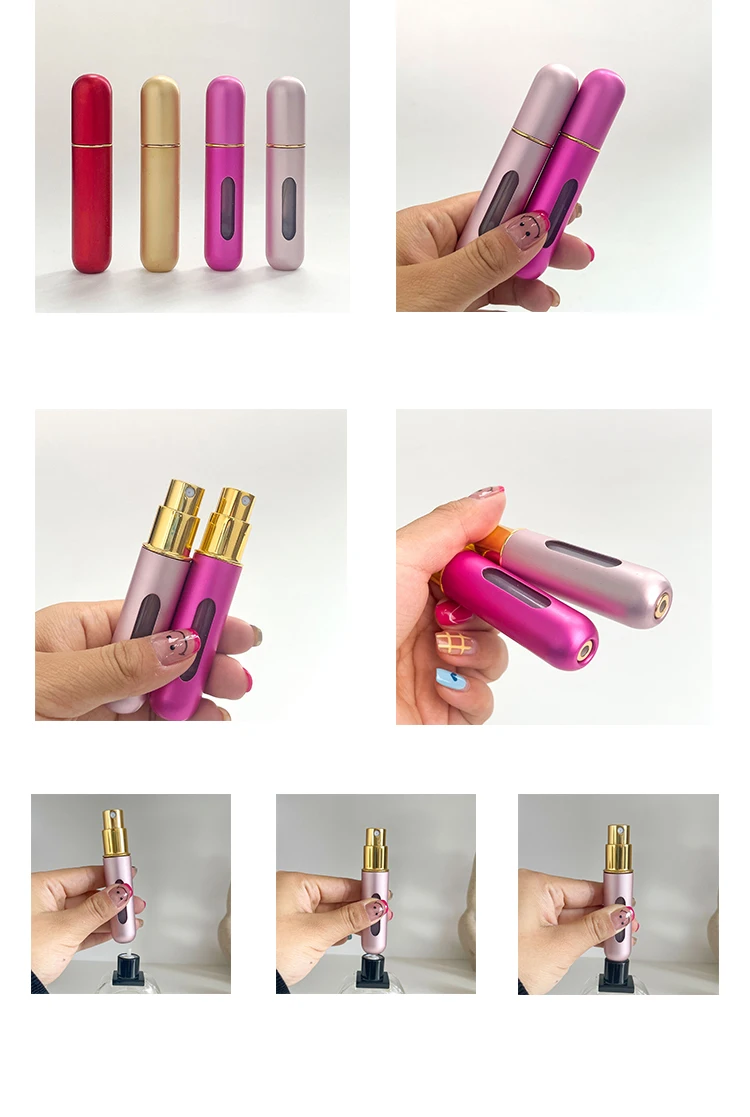 Mini Portable Bottle Refill Perfumee Refillable Bottle 5ml, Empty ...