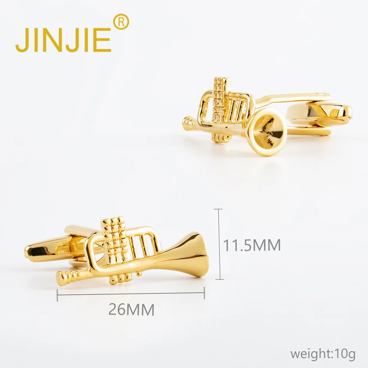 JINJIE 2024 New Design Copper Material Gold Plated Stormtrooper Horn ...