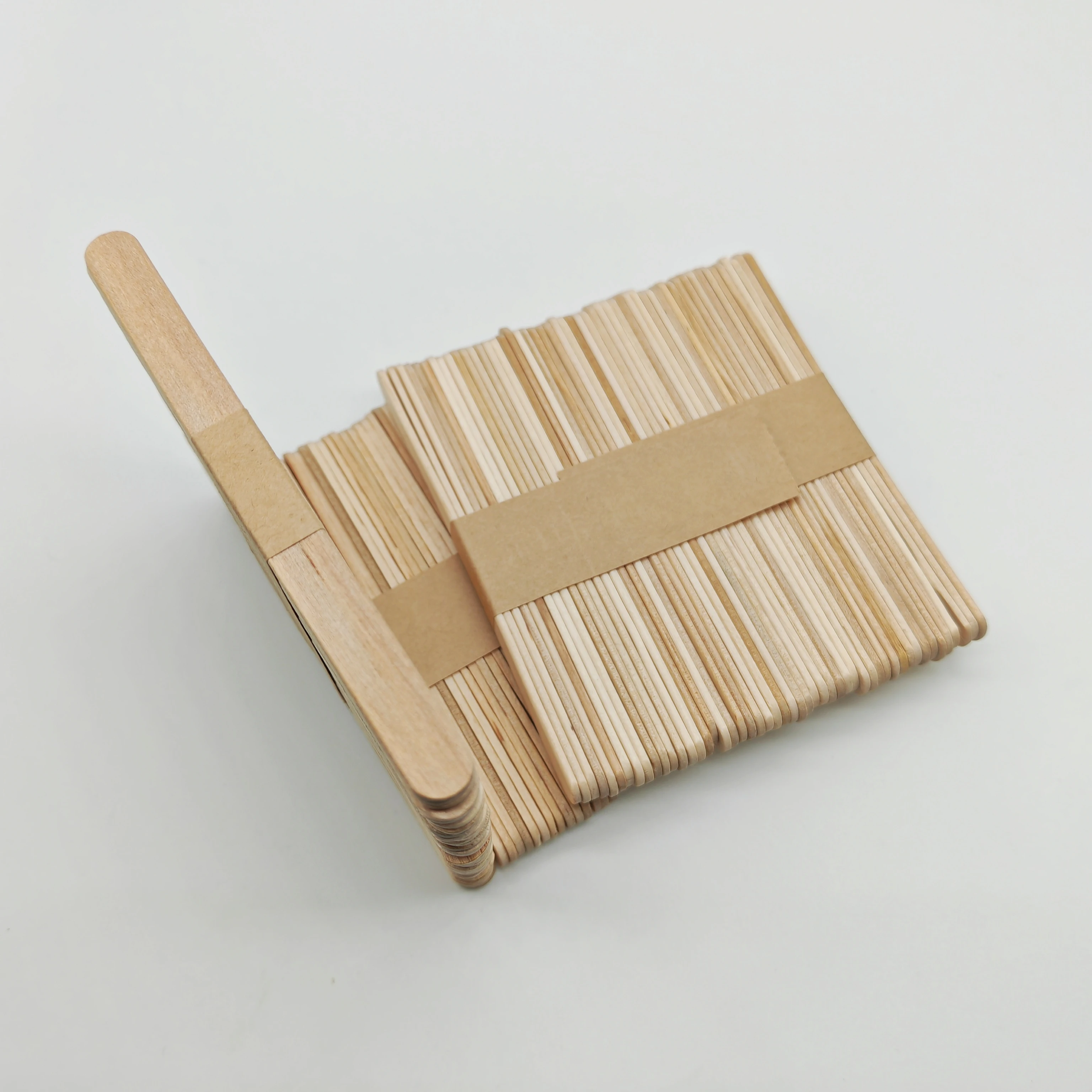 Diy High Quality Wooden Ice-cream Sticks Versatile Use Children Crafts ...