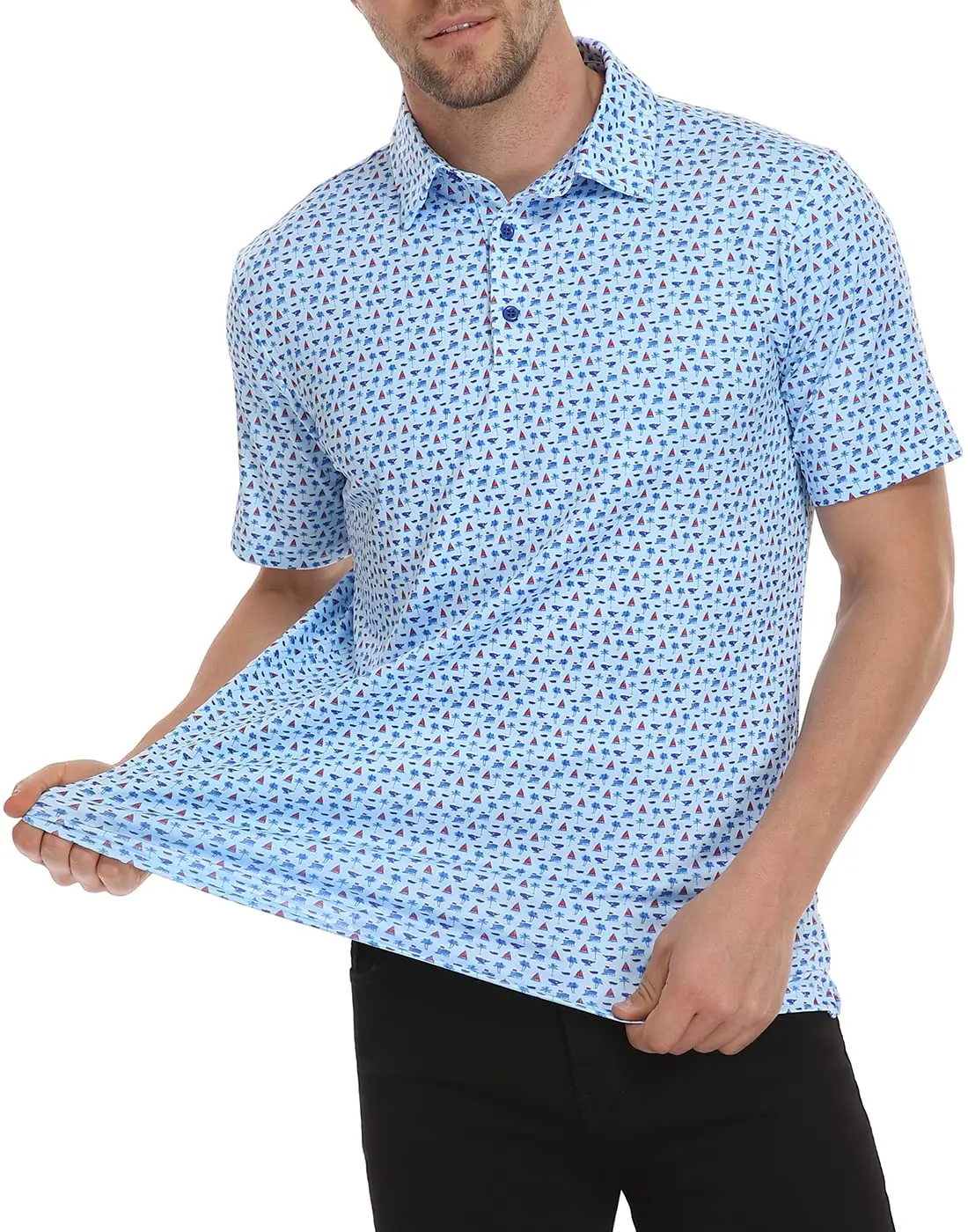 Men's Golf Polo Shirts - High Quality & Moisture Wicking
