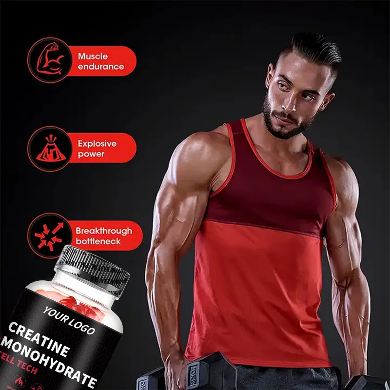 Oem Own Brand Supplement Creatine Monohydrate Energy Gummy Creatine ...